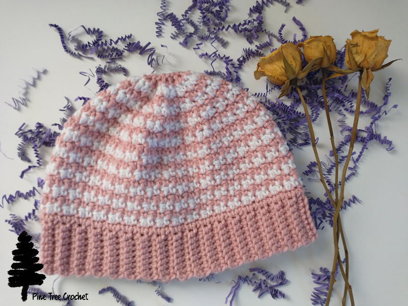 Rhapsody Crochet Beanie – Free Crochet Pattern - Pine Tree Crochet