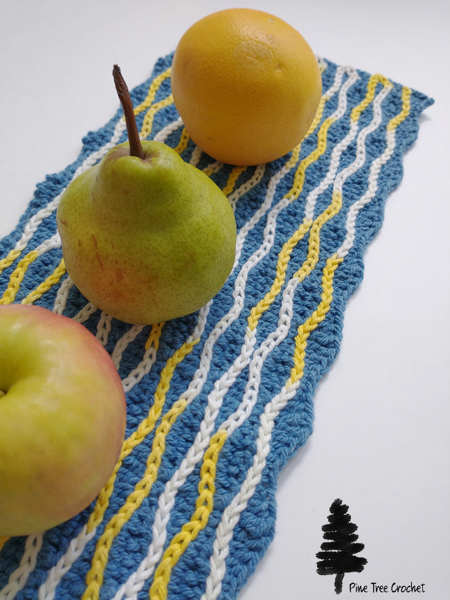 Coastal Wave Runner – Free Crochet Pattern - Pine Tree Crochet